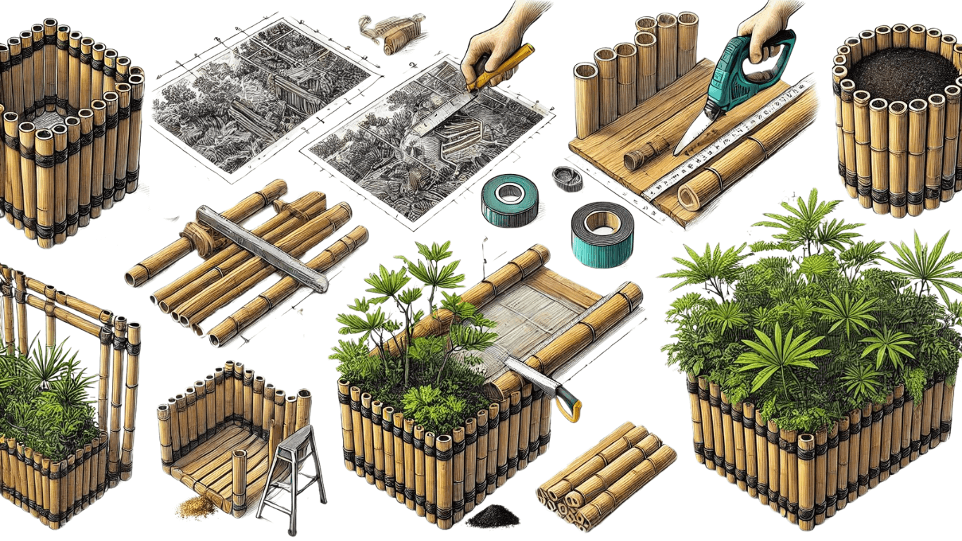 How to Build a Bamboo Planter: A Simple DIY Guide | UK Bamboo