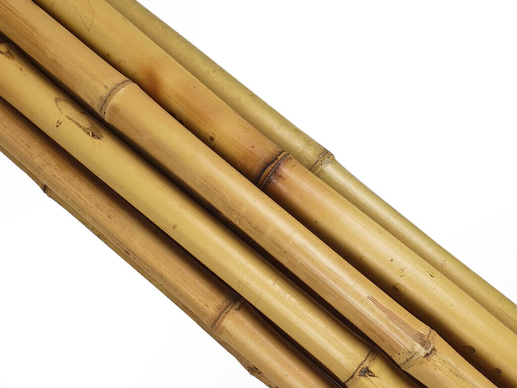 2m Natural Bamboo offcuts 25/50mm | UK Bamboo